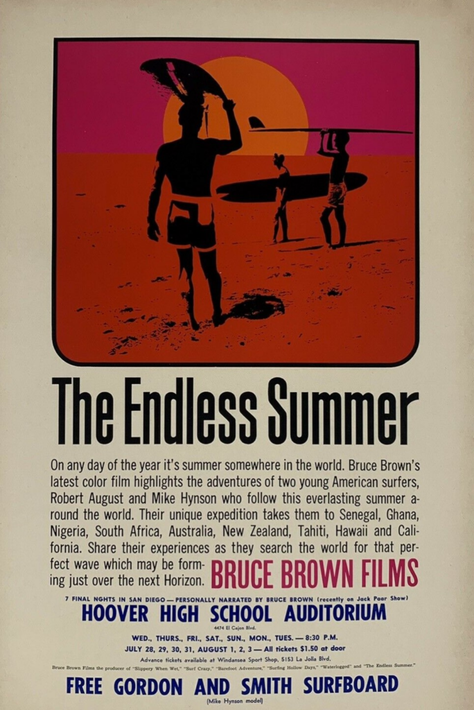 Original 1965 The Endless Summer 17'' x 11'' Surfing Poster - Iconic ...