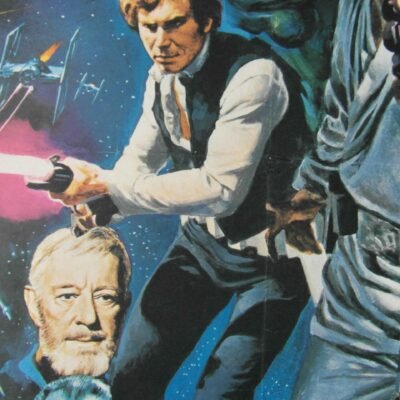 Original 1978 British Quad Poster for the Film 'Star Wars' - Iconic ...